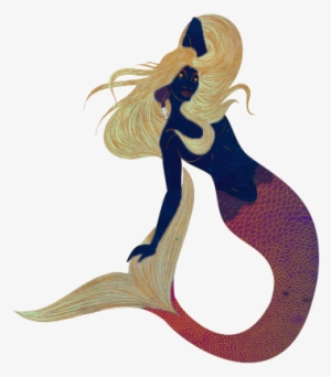 Watercolor Mermaid Tumblr Download - Illustration - 500x510 PNG ...