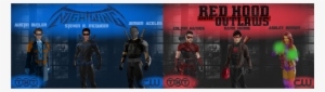 Cw/tnt Nightwing And Red Hood - Red Hood - 1600x454 PNG Download - PNGkit