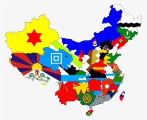 Flag Map For Of - Total Fertility Rate By Province China - 5000x4078 ...
