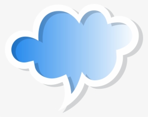 Bubble Clipart Cloud - Speech Cloud Clip Art - 600x519 PNG Download ...