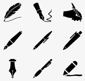 School Pen - Pen Icon - 600x564 PNG Download - PNGkit