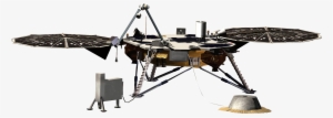 Insight Lander Transparent - Insight Lander - 3728x1414 PNG Download ...