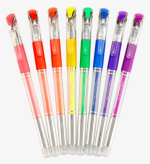 Plastic Gel Pens - Pens Png - 500x500 PNG Download - PNGkit