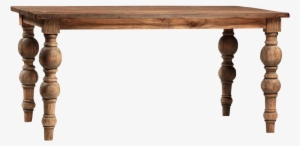 Svg Freeuse Reclaimed Ball Leg Table - Table - 1200x1200 PNG Download ...