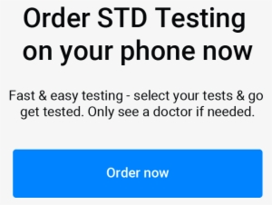 Blog Cta Order Std Testing - Chlamydia Gonorrhea - 640x538 PNG Download ...