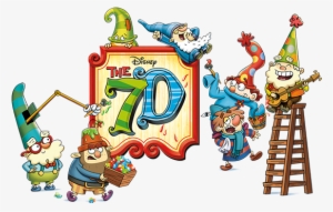 The 7d Painting The Logo - Disney 7d - 559x365 PNG Download - PNGkit