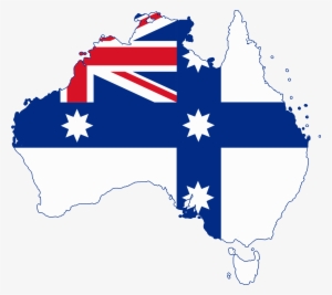 Flag Map Of Australia - Australian Flag Before Federation - 2085x1864 ...