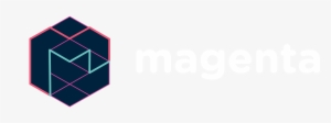 Magenta Logo - Triangle - 3000x1108 PNG Download - PNGkit