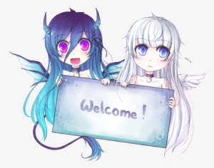Transparent Welcome Anima Image Royalty Free Download - Anime Welcome ...