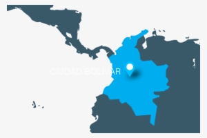 Ciudad Bolivar - Map - 600x400 PNG Download - PNGkit