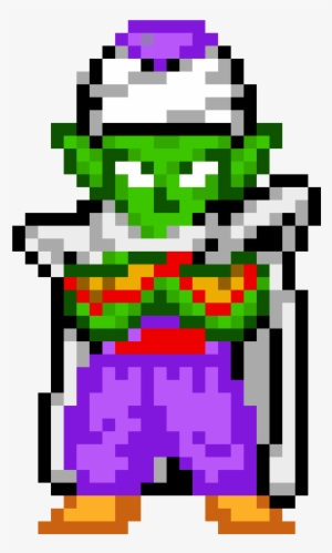 Piccolo - Pixel Art - 360x500 PNG Download - PNGkit