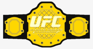 File - Ufc Belt - Svg - Ufc Championship Belt Vector - 1280x686 PNG ...