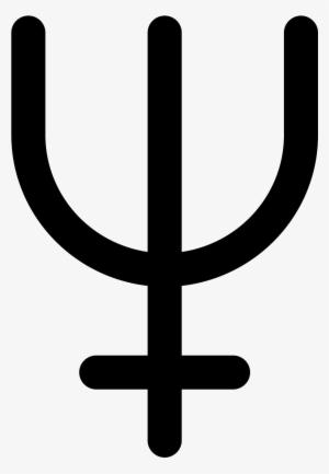 Icon Free Download Png And - Neptune Astrology Symbols - 1600x1600 PNG ...