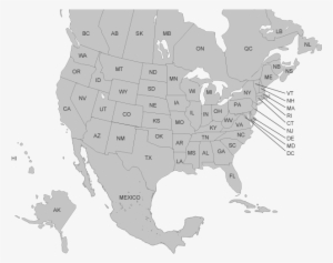 North America - Barn Owl Habitat Range Map - 642x490 PNG Download - PNGkit