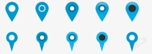 Vector Transparent Free Map Marker Pin Icons The Web - Google Map ...