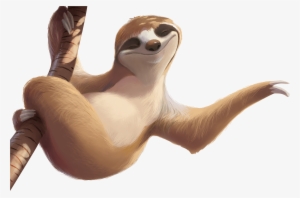 Animated Picture Of Sloth - 3840x2659 PNG Download - PNGkit