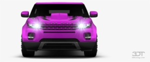 Range Rover Evoque 3 Door Crossover - Purple Range Rover Png - 1004x373 ...