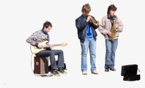 Band Playing Png - Collage - 491x300 PNG Download - PNGkit