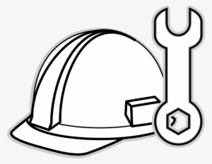Download Transparent Original Png Clip Art File White Hard Hat Svg ...