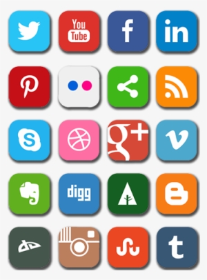 Social Media Logos Png No Background Brigi - Social Media Logos ...