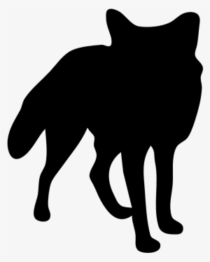 Fox Clip Outline - Fox Contour - 1000x1000 PNG Download - PNGkit