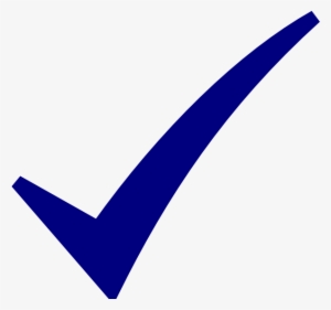 Blue Checkmark Png - Check Mark Symbol Blue - 600x557 PNG Download - PNGkit