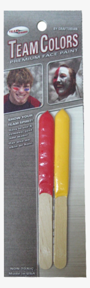 Team Colors Fan Face Paint - Team Colors Paint Stix Red And White ...