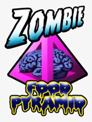 Zombie Food Pyramid - Mudança De Pensamentos - 674x518 PNG Download ...