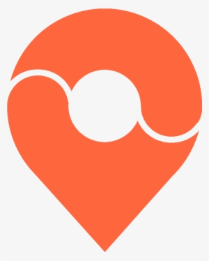 Location Symbol Vector Orange - 1000x1000 PNG Download - PNGkit
