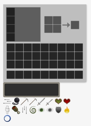 8 Survival Inventory - Minecraft Inventory Texture - 1024x1024 PNG ...
