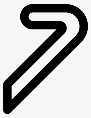 Pied De Biche Icon - Number - 1600x1600 PNG Download - PNGkit