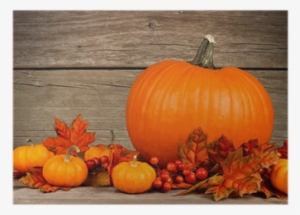 Bottom Border Of Colorful Autumn Leaves On A Rustic - Rustic Fall ...