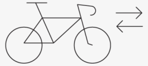 Easy Bike To Bike Transfer - Bicycle - 417x417 PNG Download - PNGkit