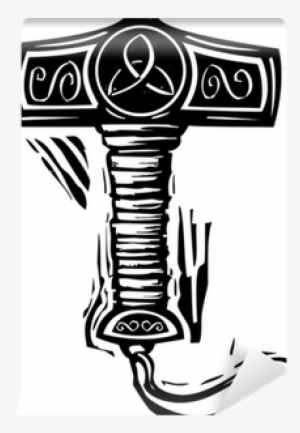 Pixel Thor Hammer - Pixel Art Thor Hammer - 330x710 PNG Download - PNGkit