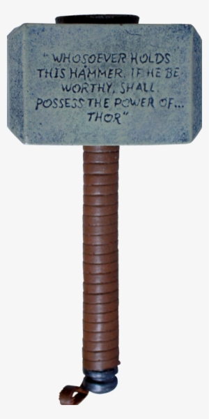 The Leather Wrapped Handle Looks Great As Well The - Words On Mjolnir ...