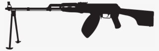 Ash 78 Tip 1 Silhouette - Ak 47 Stickers - 1280x548 PNG Download - PNGkit