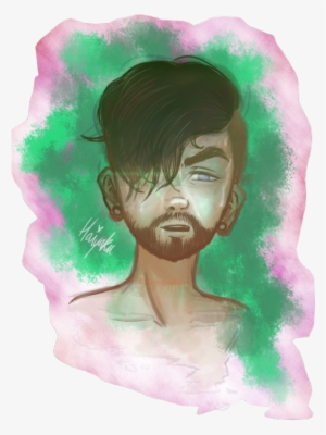 Day 1 Of Puppet Week - Watercolor Paint - 500x673 PNG Download - PNGkit
