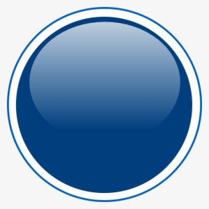 Blue Circle Button - 600x600 PNG Download - PNGkit