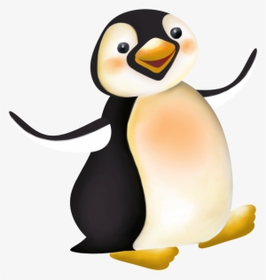Penguin Clipart Png - Cartoon Penguin Side View - 600x600 PNG Download ...