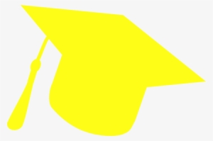 Yellow Graduation Cap Clipart - 600x398 PNG Download - PNGkit