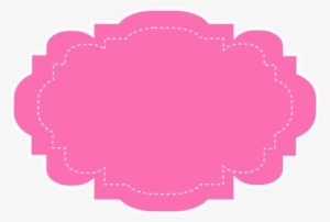Pink Shape K Clip Art At Clker - Png Frame Pink Vector - 600x404 PNG ...
