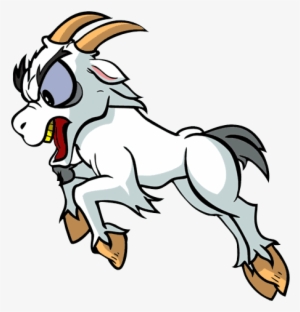 Cursed Goat - Goat Head Cartoon Png - 465x480 PNG Download - PNGkit