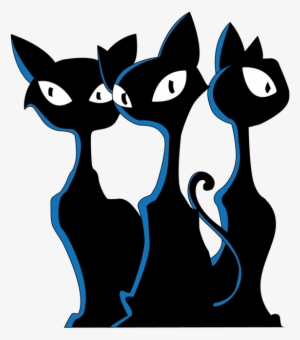 Creating My Stray Cat Three Logo - Three Cats Png - 600x650 PNG ...