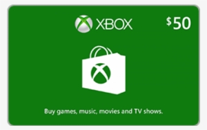 Xbox $50 [digital Code] - Xbox Gift Card $25 - 500x500 PNG Download ...
