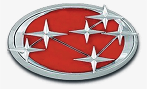 Red Subaru Logo - Circle - 420x360 PNG Download - PNGkit