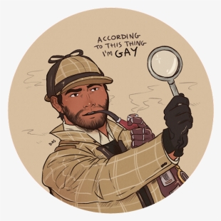 Sherlock Holmes Mccree Skin Fanart - 500x500 PNG Download - PNGkit