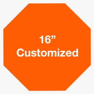 Octagon Orange Custom Warehouse Floor Signs - Sign - 700x500 PNG ...