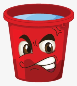 Picture Black And White Download Buckets With Faces - Buckets Cartoon ...
