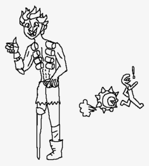 Junkrat - Drawing - 1000x1000 PNG Download - PNGkit