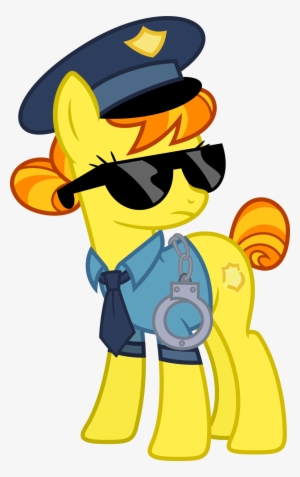 Blah23z, Copper Top, Cuffs, Hat, Necktie, Police, Police - Mlp Police ...